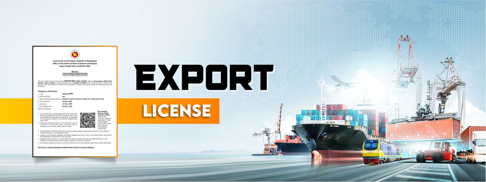 How to Get an Export License (ERC) in Bangladesh | 2026 Guide